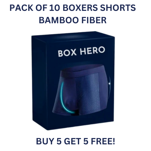 Bamboo Fibre Boxer Shorts – HERO BOXERS STORE